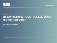 GAI guide to standards - BS EN 1154:1997 Controlled door closing ...