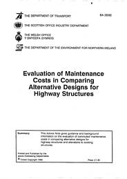 Highway structures: Approval procedures and general design. Other procedural documents ...