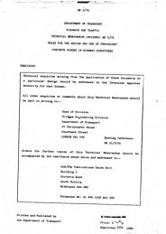 Highway structures: Approval procedures and general design. General ...