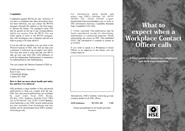 What to expect when a Workplace Contact Officer calls - a brief guide ...