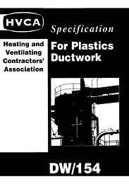 Specification for plastics ductwork - The Construction Information Service