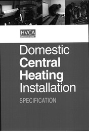 Domestic central heating installation specification - The Construction ...