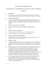 Explanatory Memorandum to the Building etc. (Amendment) (England) (No.2 ...