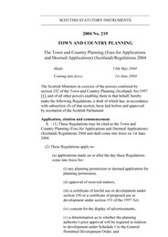 Town and Country Planning (Fees for Applications and Deemed ...