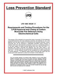 Requirements and testing procedures for the LPCB approval and listing ...