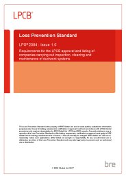 Requirements for the LPCB approval and listing of companies carrying ...