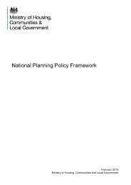 National planning policy framework - The Construction Information Service