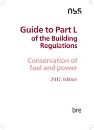 Guide to Part L of the Building Regulations. Conservation of fuel and ...