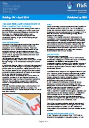 The Construction Information Service - Briefing (UK - May 2014) - The ...