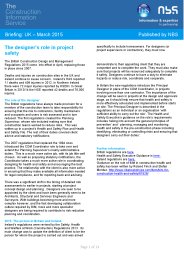 The Construction Information Service - Briefing (UK - March 2015) - The ...