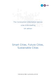 The Construction Information Service June 2016 Briefing - UK Edition ...