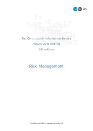 The Construction Information Service August 2016 Briefing - UK Edition ...