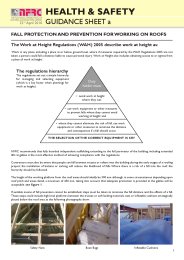Fall protection and prevention for working on roofs - The Construction ...