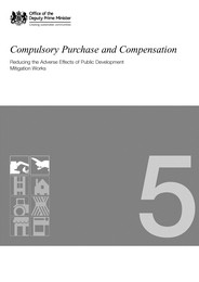 Compulsory purchase and compensation - reducing the adverse effects of ...