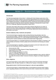 Annex D to advice note 11 - Environment Agency. Version 2 - The ...