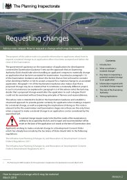 Requesting changes - how to request a change which may be material ...