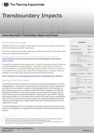 Transboundary impacts - transboundary impacts and process. Version 5 ...