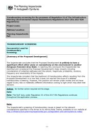 Annex 2 - transboundary screening - The Construction Information Service