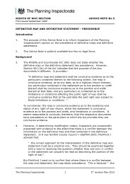 Definitive map and definitive statement - precedence (revised May 2013 ...