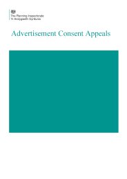 Advertisement consent appeals - The Construction Information Service