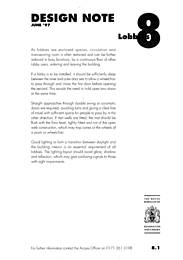Access design: Guidance notes: Lobbies - The Construction Information ...