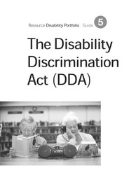Disability discrimination act (DDA) - The Construction Information Service