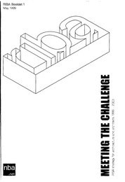 Meeting the challenge - RIBA strategy for architecture and architects ...