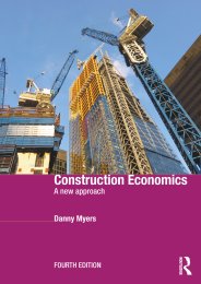 Construction economics - a new approach. 4th edition - The Construction ...