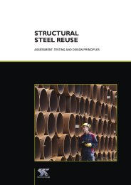 Structural steel reuse. Assessment, testing and design principles - The ...