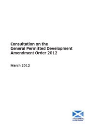 Consultation on the general permitted development amendment order 2012 ...