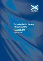 Scottish building standards procedural handbook. 3rd edition version 1. ...