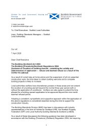 Building (Scotland) Act 2003. Building (Procedure) (Scotland ...