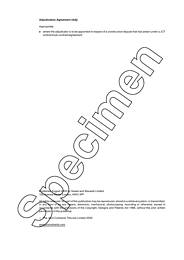 JCT adjudication agreement - The Construction Information Service
