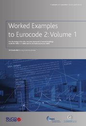 Worked examples to Eurocode 2: Volume 1. For the design of in-situ ...