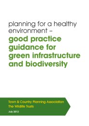 Planning for a healthy environment - good practice guidance for green ...