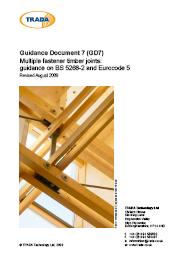 Multiple fastener timber joints: guidance on BS 5268-2 and Eurocode 5 ...
