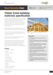 Timber frame building - materials specification - The Construction ...