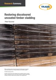 Restoring discoloured uncoated timber cladding - The Construction ...
