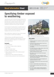 Specifying timber exposed to weathering - The Construction Information ...