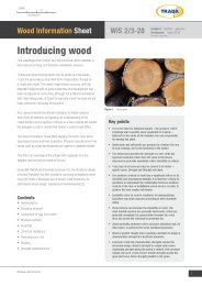 Introducing wood - The Construction Information Service