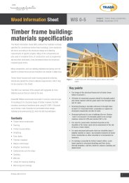 Timber frame building - materials specification - The Construction ...