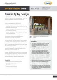 Durability by design - The Construction Information Service