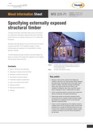 Specifying externally exposed structural timber - The Construction ...