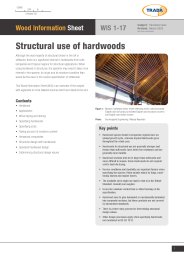 Structural use of hardwoods - The Construction Information Service