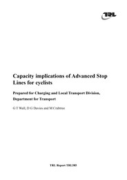 Capacity implications of advanced stop lines for cyclists - The ...