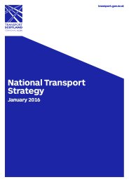 National transport strategy - The Construction Information Service