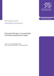 Proposed changes to householder permitted development rights ...