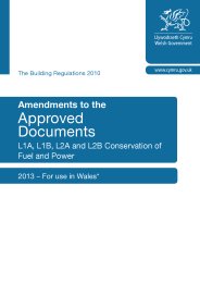 Building Regulations 2010. Amendments to the Approved Documents - L1A ...