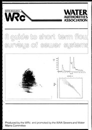 Guide to short term flow surveys of sewer systems - The Construction ...