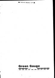 Green gauge: indicators for the state of the UK environment - The ...